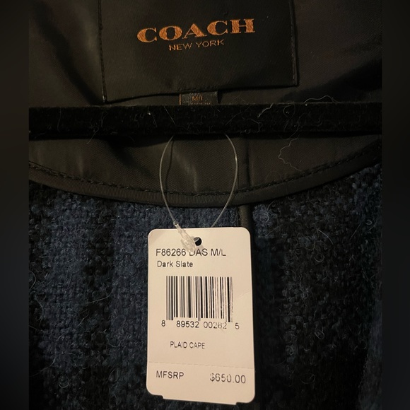 Coach | Jackets & Coats | Coach Shawl | Poshmark